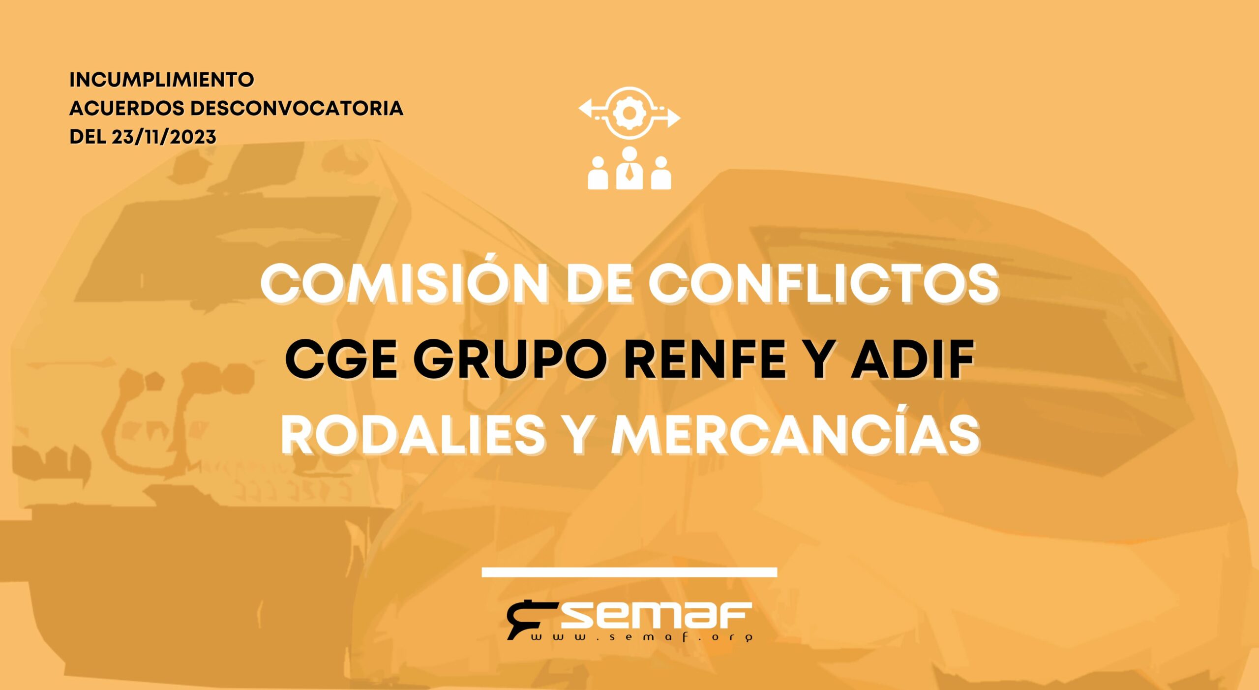 Presentada Comisión de Conflictos por Rodalies y Mercancías - SEMAF