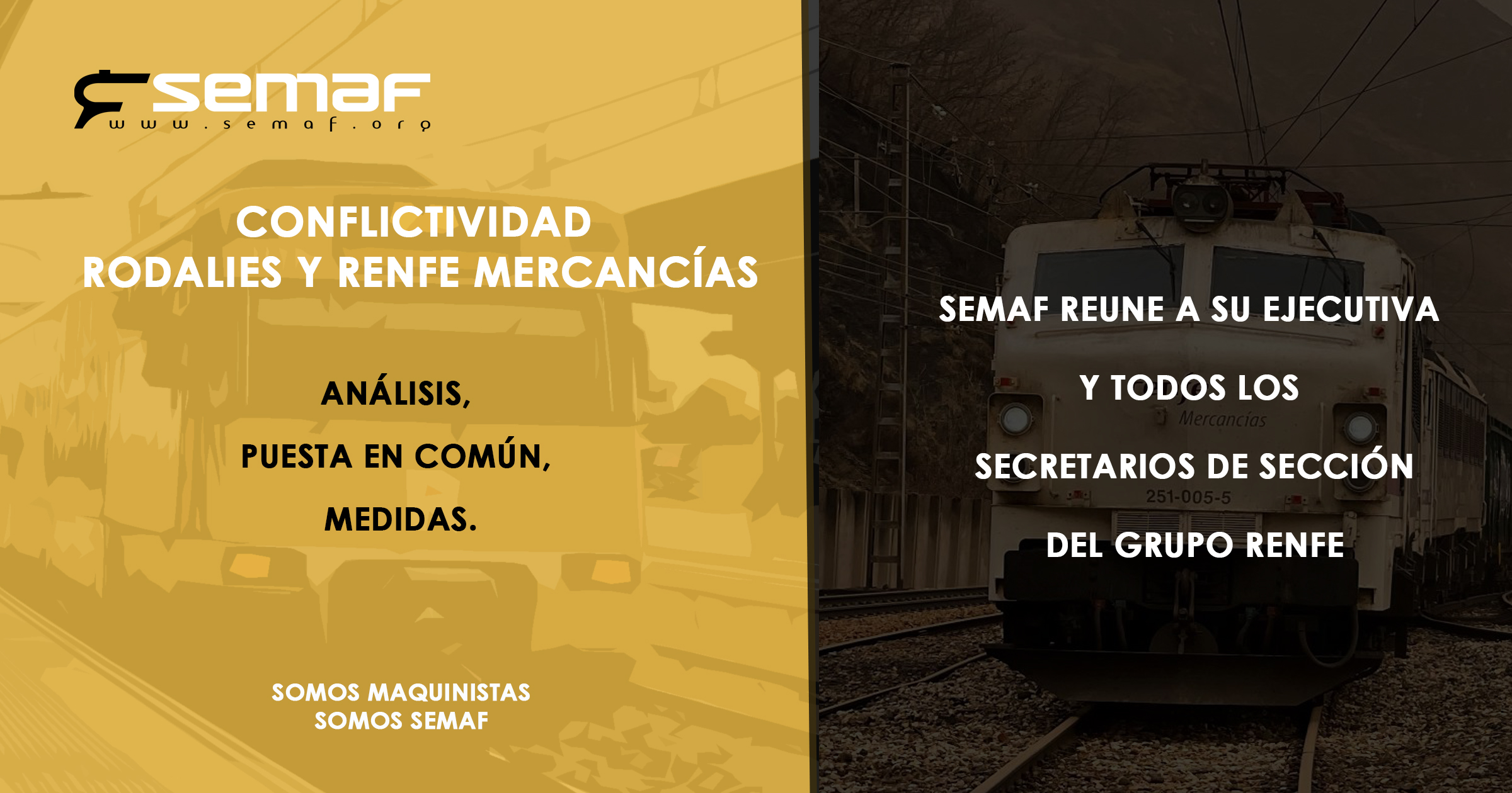 SEMAF reúne a sus secretarios del Grupo Renfe para abordar la ...